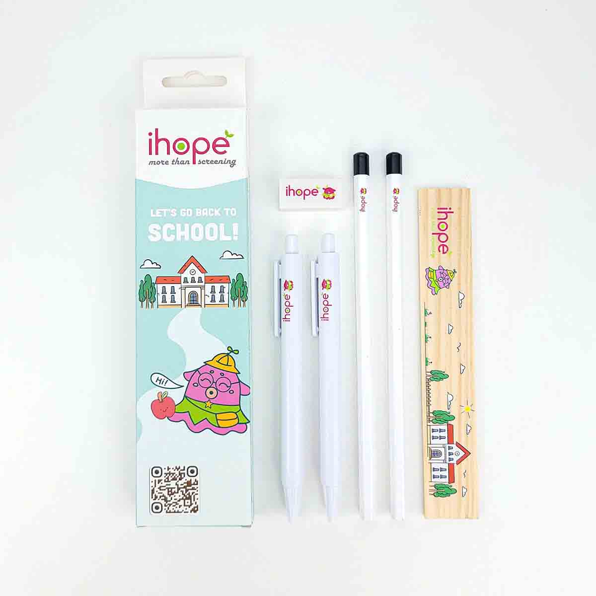 Set Quà Tặng Bút Bi GS90 In Logo Ihope